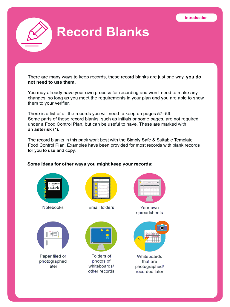 Fillable Online Record Blanks Fax Email Print - pdfFiller