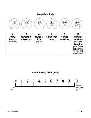Fillable Online Faces Pain Scale Fax Email Print - pdfFiller