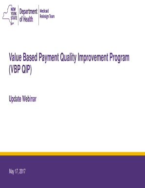 Fillable Online Value Based Payment Quality Improvement Program Fax ...