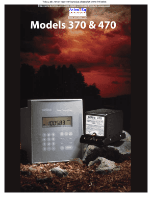 Fillable Online com/Setra-Model-370-Digital-Pressure-Gauge Fax Email ...