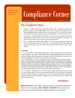 Fillable Online Pop (Compliance) Quiz Fax Email Print - pdfFiller