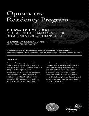 Fillable Online Ocular Disease And Low Vision Fax Email Print - pdfFiller