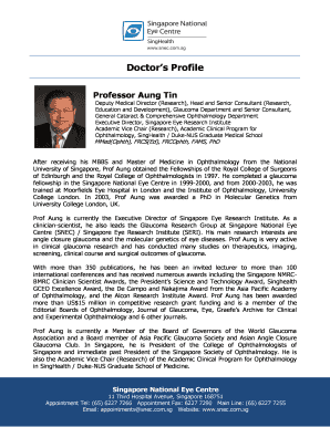 Fillable Online Doctors Profile Fax Email Print - pdfFiller