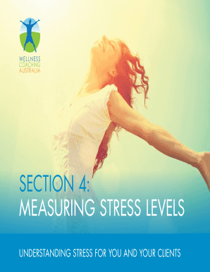 Fillable Online MEASURING STRESS LEVELS Fax Email Print - pdfFiller