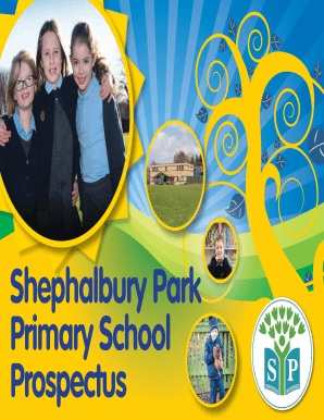 Fillable Online Shephalbury Park Fax Email Print - pdfFiller