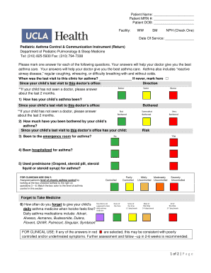 Fillable Online Patient MRN #: Fax Email Print - pdfFiller