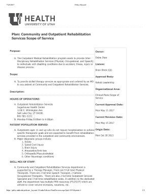 Fillable Online healthcare utah Policy Record Fax Email Print - pdfFiller