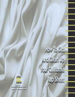 Fillable Online Rap Sheets Fax Email Print - pdfFiller