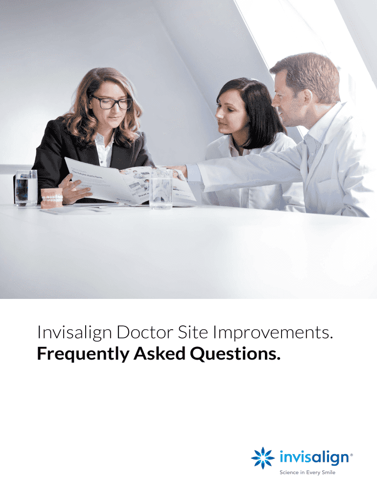 Fillable Online Invisalign Doctor Site Improvements Fax Email Print ...