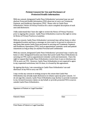 Fillable Online SAMPLE HIPAA AUTHORIZATION FORM Disclaimer: This ...