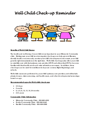 Fillable Online sample pap smear reminder card Fax Email Print - pdfFiller