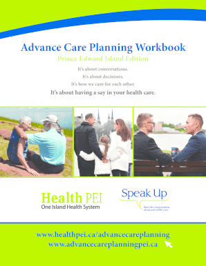 Fillable Online Advance Care Planning Workbook Fax Email Print - pdfFiller