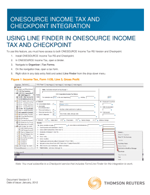 Fillable Online ONESOURCE INCOME TAX AND Fax Email Print - pdfFiller