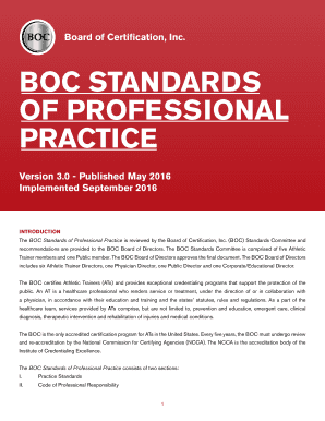 Fillable Online BOC Standards Fax Email Print - pdfFiller