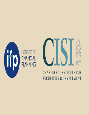 Fillable Online IFP and CISI logo giant only Fax Email Print - pdfFiller