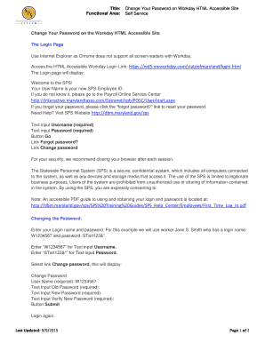 Fillable Online Change Your Password on Workday HTML Accessible Site ...