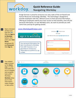 Fillable Online Navigating Workday Fax Email Print - pdfFiller