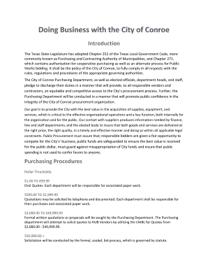 Fillable Online The Texas State Legislature has adopted Chapter 252 of ...