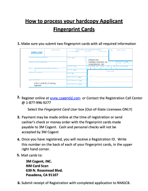 Fillable Online How to process your hardcopy Applicant Fax Email Print ...