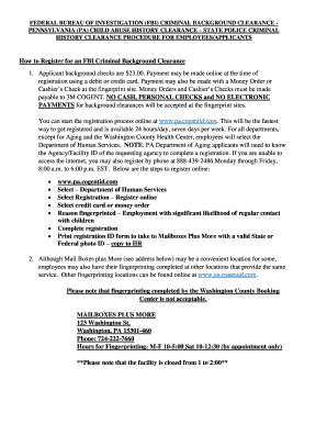 Fillable Online FEDERAL BUREAU OF INVESTIGATION (FBI) CRIMINAL ...