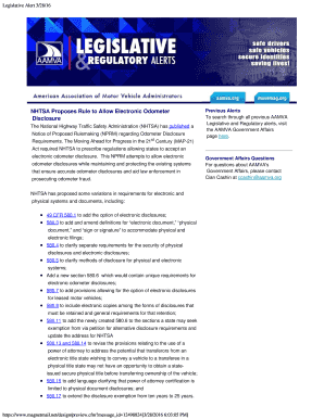 Fillable Online Legislative Alert 3/28/16 Fax Email Print - pdfFiller