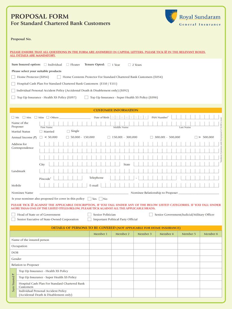 Fillable Online For Standard Chartered Bank Customers Fax Email Print ...