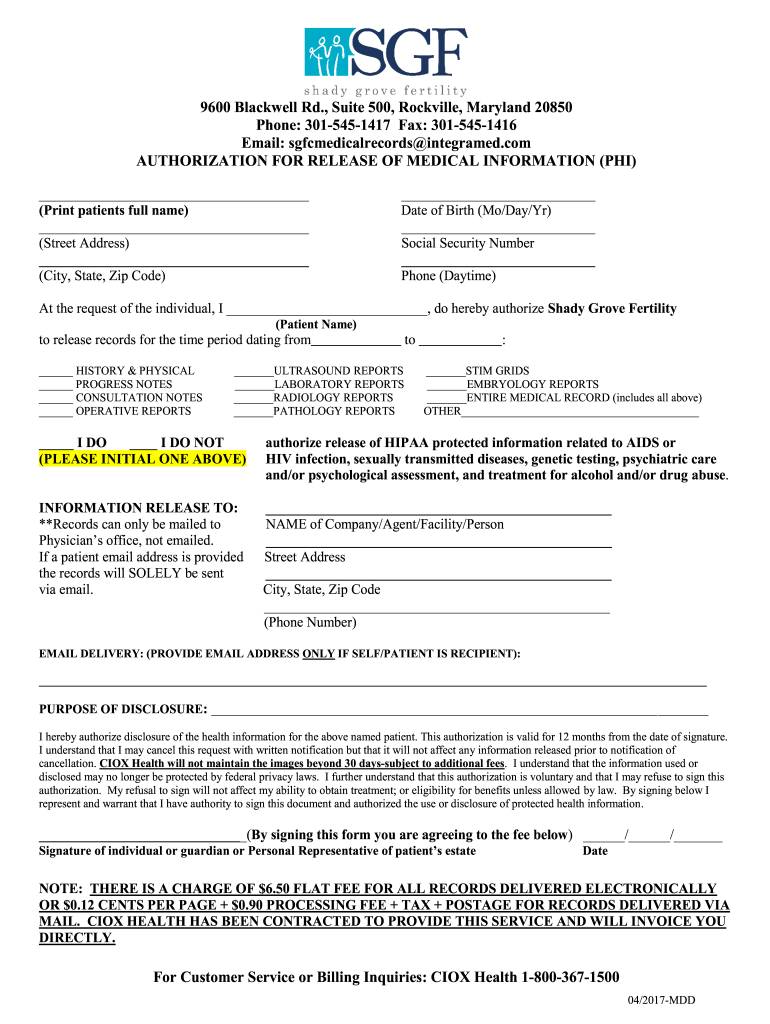 Phone: 301-545-1417 Fax: 301-545-1416: Fill out & sign online | DocHub