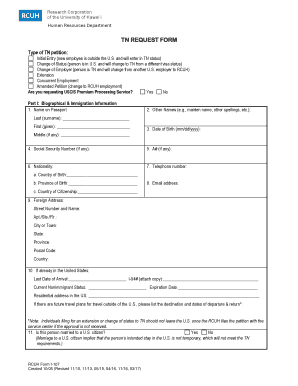 Fillable Online Type of TN petition: Fax Email Print - pdfFiller
