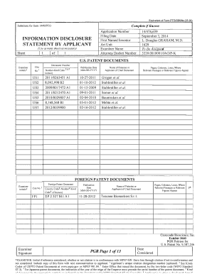 Fillable Online Equivalent of Form PTO/SB/08a (07-09) Fax Email Print ...