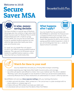 Fillable Online Saver MSA Fax Email Print - pdfFiller