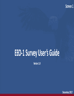 Fillable Online EEO-1 Survey User's Guide - EEOC Fax Email Print ...