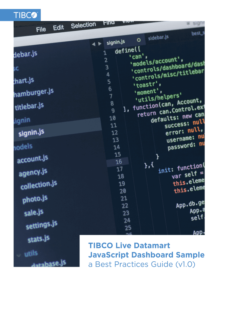 Fillable Online JavaScript Dashboard Sample Fax Email Print - pdfFiller