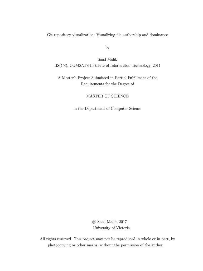 Fillable Online Git repository visualization: Visualizing file ...