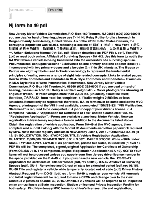 Fillable Online Nj form ba 49 pdf Fax Email Print - pdfFiller