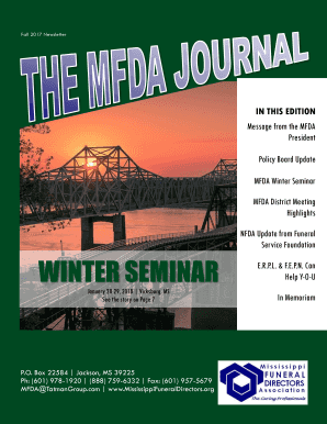 Fillable Online Message from the MFDA Fax Email Print - pdfFiller