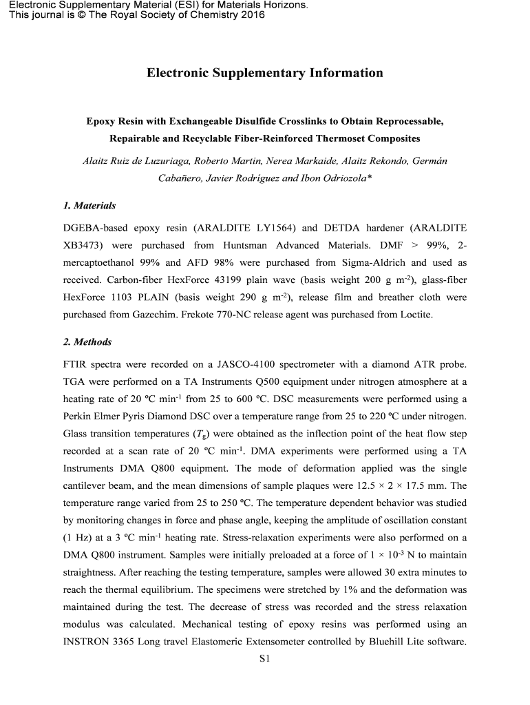 Fillable Online Electronic Supplementary Material (ESI) for Materials Horizons Fax Email Print ...