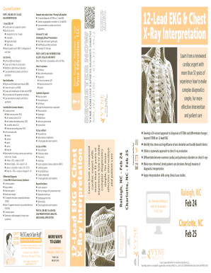 Fillable Online 12-Lead EKG & Chest Fax Email Print - pdfFiller