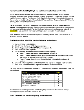 Fillable Online How to Check Medicaid Eligibility if you are Not an ...