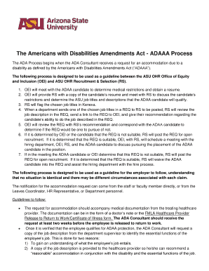 Fillable Online The Americans with Disabilities Amendments Act - ADAAA ...