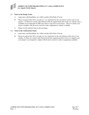 Fillable Online AMERICANS WITH DISABILITIES ACT (ADA) COMPLIANCE Fax ...