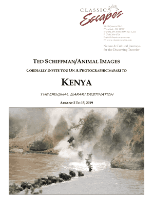 Fillable Online TED SCHIFFMAN/ANIMAL IMAGES Fax Email Print - pdfFiller