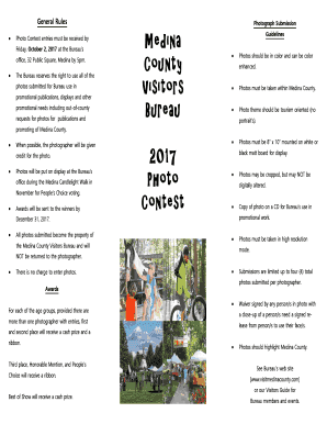 Fillable Online Photo Contest entries must be received by Fax Email ...