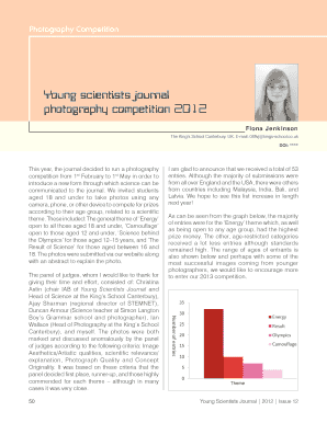Fillable Online Young scientists journal Fax Email Print - pdfFiller
