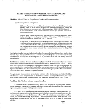 Fillable Online Rule 46(a)(l) of the Court's Rules ofPractice and ...