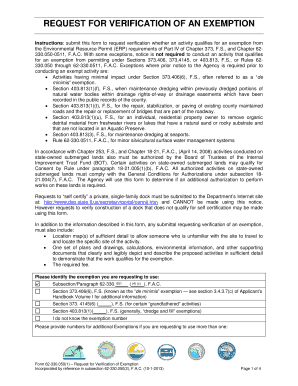 Fillable Online the Environmental Resource Permit (ERP) requirements of ...