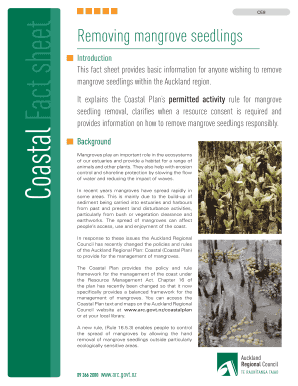 Fillable Online Coastal Fact sheet Fax Email Print - pdfFiller