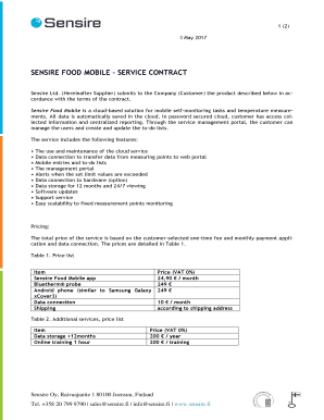 42+ Free Editable Food Business Contract Templates in MS Word [DOC ...