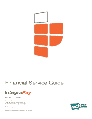 Fillable Online Financial Service Guide Fax Email Print - pdfFiller