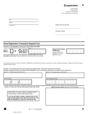 Fillable Online Computershare Investor Centre - Canada Fax Email Print ...