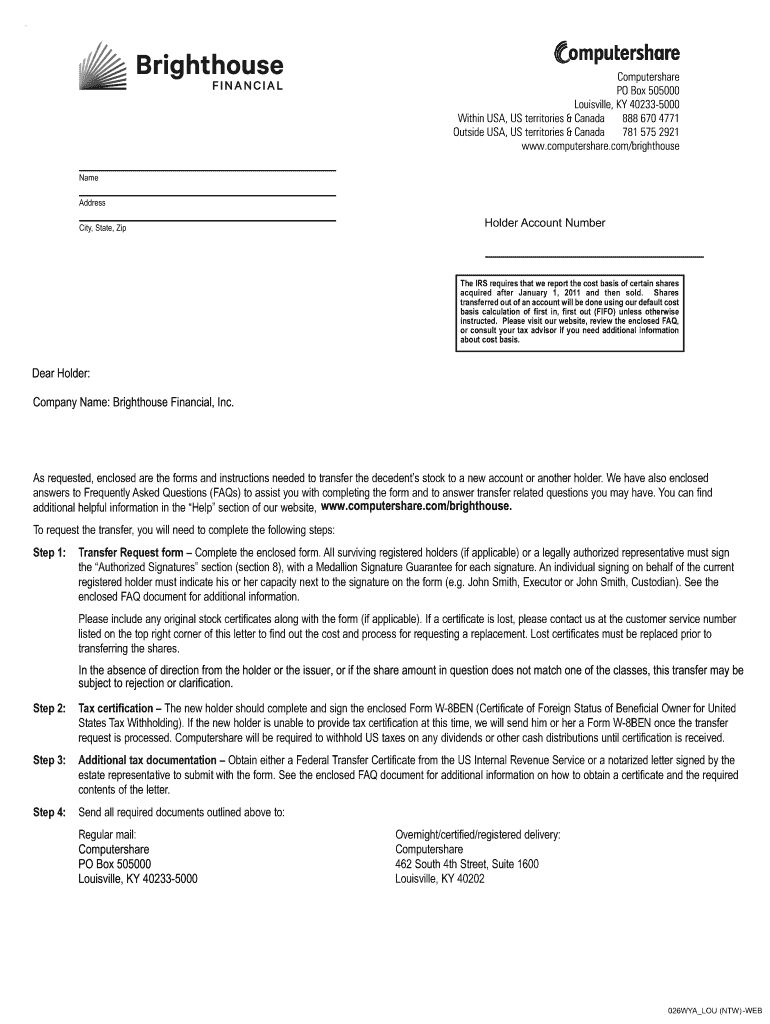 Fillable Online com/brighthouse Fax Email Print - pdfFiller